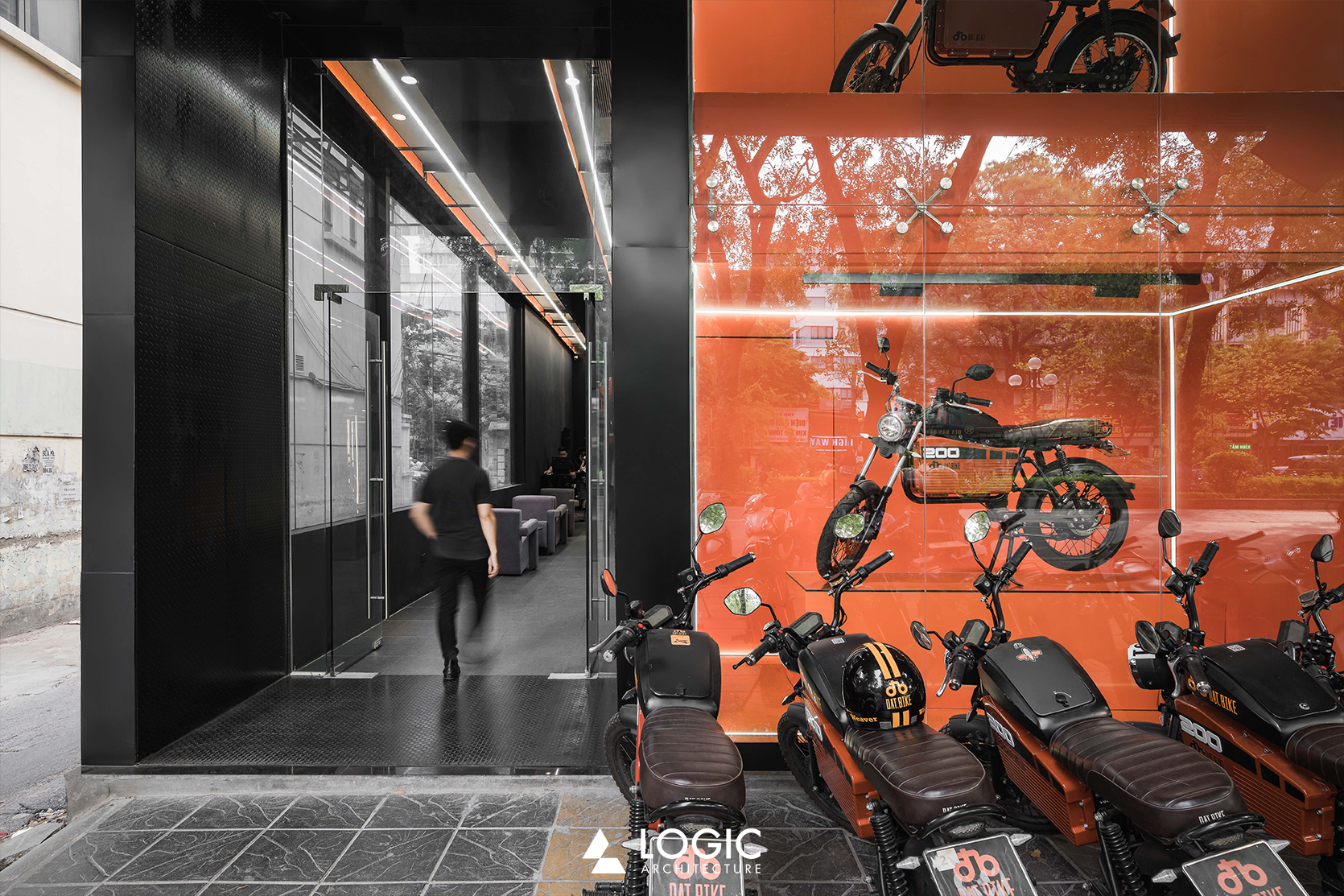 Dat Bike Ha Noi Showroom – Logic Architecture