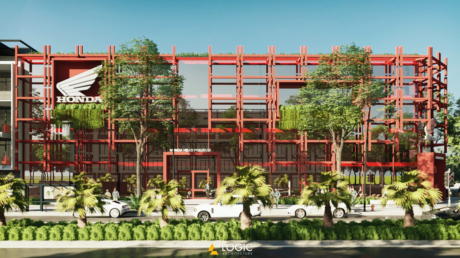 HONDA PREMIUM SHOWROOM – Logic Architecture